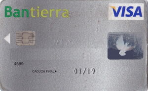 Bank Card: Bantierra (Bantierra, SpainCol:ES-VI-0960.01