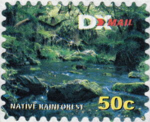 Stamp: Native Rainforest (New Zealand: Private Post Offices(DX Mail ...