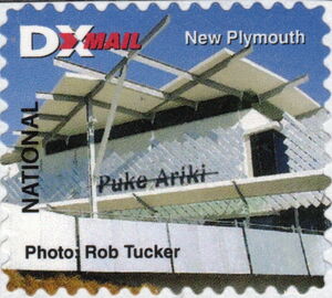 Stamp: Puke Arki, New Plymouth (New Zealand: Private Post Offices(DX ...