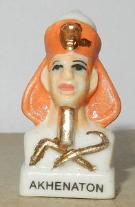 Meal Toy: Akhenaton (Fèves, France(Egypte (Brillantes)) Col:BAN-2005-0021