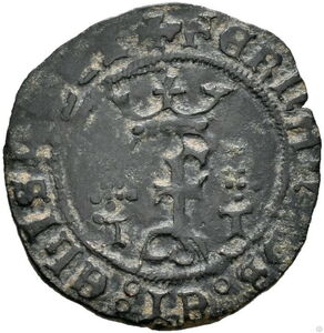Coin: ½ Maravedi (Blanca Catholic Kings - Toledo) (Spain(1474~1504 ...