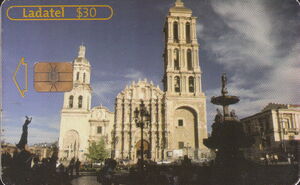 Phonecard: Catedral de Saltillo Coahuila (Telmex - Ladatel, Mexico(09 ...
