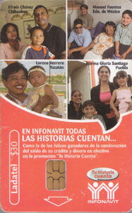 Cartões Telefônicos: Infonavit - Todas Las Historias (Telmex - Ladatel ...