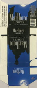 Cigarette Pack: Marlboro Lights (PeruCol:PE-CT-0083