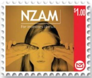 Stamp: NZAM - For Investors Like Us (New Zealand: Personalized Stamps ...