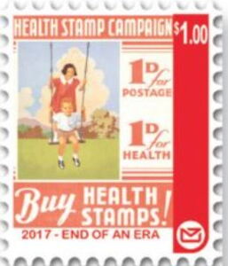 Stamp: End of an Era - Health Stamps (New Zealand: Personalized Stamps ...