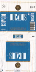 Cigarette Pack: Ducados (Spain(Ducados) Col:ES-CT-0138