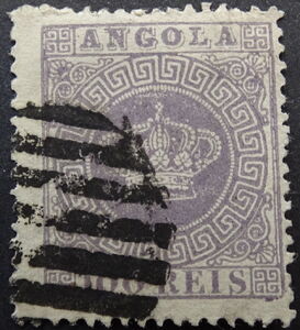 Stamp: Crown (Angola(Crown) Mi:AO 7IbAx,Sg:AO 13a