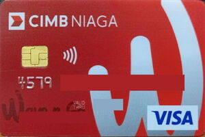Bank Card: Wave n Go (CIMB Niaga (Indonesia), IndonesiaCol:ID-VI-0110
