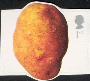 Stamp: Potato (United Kingdom of Great Britain & Northern Ireland(Fruit ...
