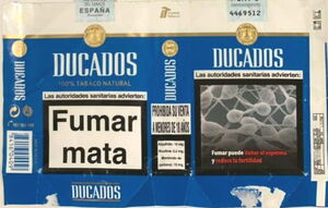 Paquete de Cigarrillos: Ducados (España(Ducados) Col:ES-CT-0261