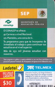 Cartões Telefônicos: SEP - Foma Parte De La Nueva Generación De (Telmex ...