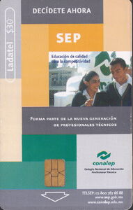 Cartões Telefônicos: SEP - Foma Parte De La Nueva Generación De (Telmex ...