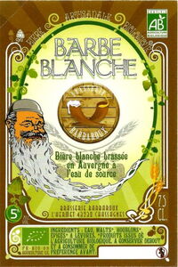 Drink Label: Barbe Blanche (Brasserie Barbaroux, FranceCol:FR-BEER-002133