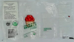 Drink Label: Ama Time Jugo De Fruta Orgánico Pura Manzana (Ama Time S.P ...