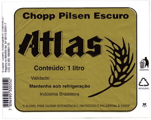 Drink Label: Chopp Pilsen Escuro (Cervejaria Fazendeira Ltda, BrazilCol ...