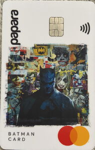 Banka Kartı: Papara Batman Card (Akbank T.A.Ş., TürkiyeCol:TR-MC-0644