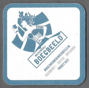 Beer Coaster: Brouwerij Boegbeeld (Brouwerij Boegbeeld, NetherlandsCol ...