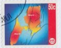 Stamp: Maui Gas - Map of Gas Fields (New Zealand: Personalized Stamps ...