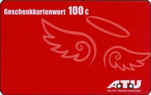 Gift Card: Angel wings (Atu, Germany, Federal Republic(A.t.U.) Col:D ...
