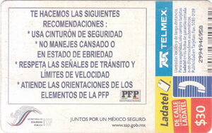 Tarjeta Telefónica: PFP - La Policia Preventiva Siempre Cerca de ti ...