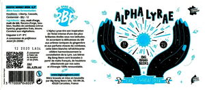 Drink Label: Alpha Lyre (Brasserie Big Bang Beers, FranceCol:FR-BEER-002740