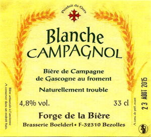 Drink Label: Blanche Campagnol (Brasserie Boelderl, FranceCol:FR-BEER ...