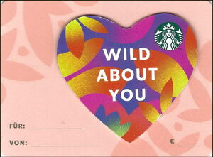 Gift Card: Wild About You (Starbucks, Germany, Federal Republic ...