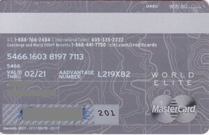 Bank Card: American Airlines-AAdvantage MC Platinum Select (Citibank ...