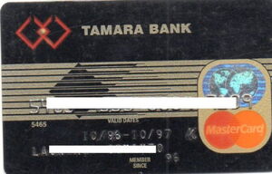 Bank Card: Tamara Bank Classic (Tamara Bank, IndonesiaCol:ID-MC-0054.02