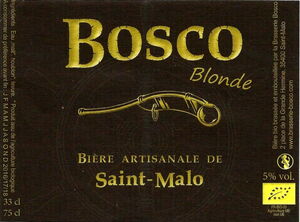 Drink Label: Bosco Blonde (Brasserie Bosco, FranceCol:FR-BEER-003002