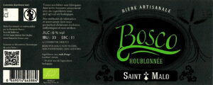 Drink Label: Bosco Houblonnée (Brasserie Bosco, FranceCol:FR-BEER-003008