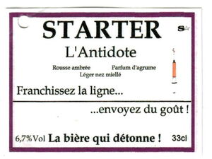 Drink Label: L'Antidote (Brasserie B.O.T.E., FranceCol:FR-BEER-003011