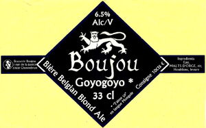 Drink Label: Goyogoyo (Brasserie Boujou, FranceCol:FR-BEER-003019