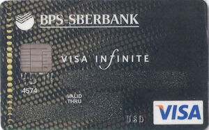 Bank Card: BPS-Sberbank Visa Infinite (BPS-Sberbank, BelarusCol:BY-VI-0259