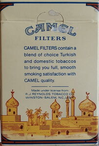 Cigarette Pack: Camel Filters (ChileCol:CL-CT-0137