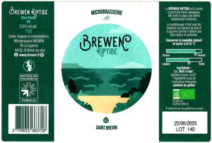 Drink Label: Riptide (Brasserie Brewen, FranceCol:FR-BEER-003169