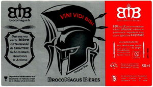 Drink Label: Vini Vidi Bibi (Brasserie Brocomagus Bières, FranceCol:FR ...