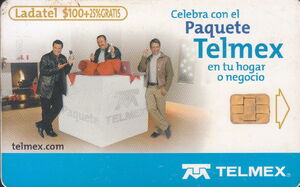 Tarjeta Telefónica: Celebra Con El Paquete Telmex (Telmex - Ladatel ...