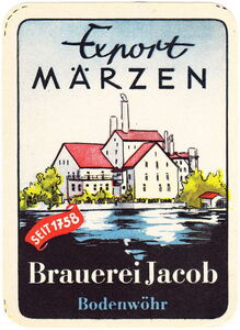 Drink Label: Jacob Export Märzen (Familienbrauerei Jacob oHG, Germany ...