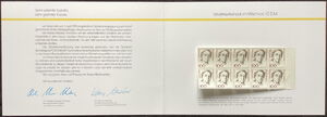 Stamp: Booklet-Therese Giehse (1898-1975) (Germany, Federal Republic ...