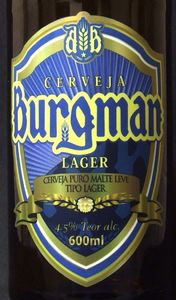 Etiqueta de bebida: Burgman Lager (Cervejaria Burgman Sorocaba ...