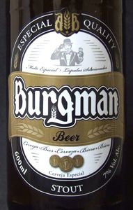 Etiqueta de bebida: Burgman Stout (Cervejaria Burgman Sorocaba ...