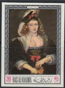 Марка: Hélène Fourment with the Gloves, by Peter Paul Rubens (Рас-Аль ...