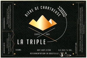 Etiquettes de boissons: La Triple (Brasserie Coeur de Chartreuse ...