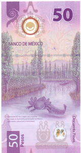 Billete de Banco: 50 Pesos (México(2017-2022 "Historical Identity and ...