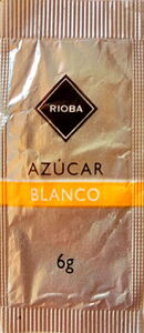 Sugar Packet: Rioba (Spain(Gastronomy) Col:ES-N-009274 🍬