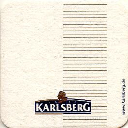 Beer Coaster: Karlsberg (Karlsberg Brauerei GmbH (Schörghuber), Germany ...
