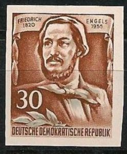 Stamp: Engels, Youth Portrait (Germany, Democratic Republic (DDR ...