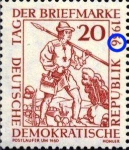 Stamp: Stamp day (Germany, Democratic Republic (DDR)(Stamp Day) Mi:DD 544V